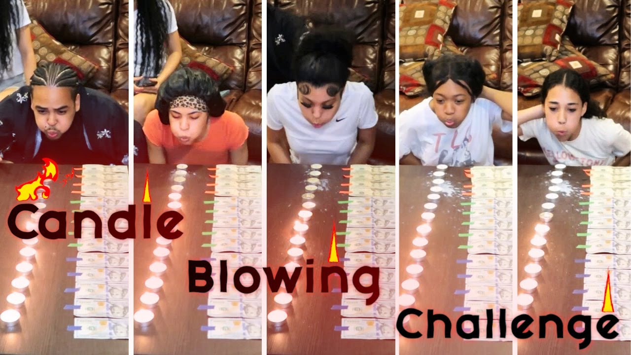 CANDLE CHALLENGE 💨🕯️💰🔥🔥🔥 - YouTube