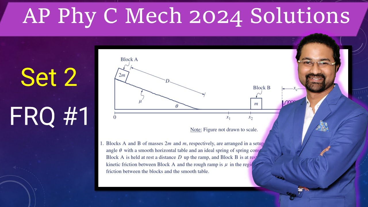 AP Physics C Mechanics 2024 Walkthrough Set 2 FRQ 1 Solution Free ap-physics-c-mechanics-2024-walkthrough-set-2-frq-1-solution-free