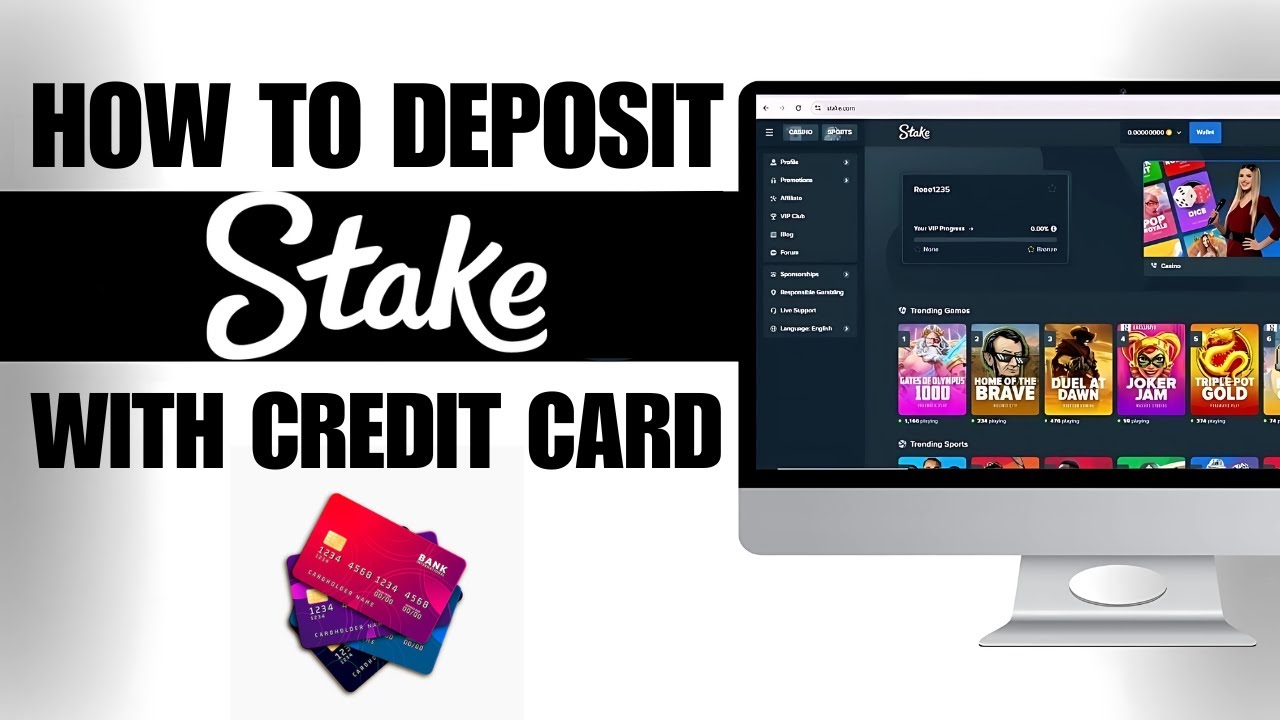 How To Deposit Money In Stake With Credit Card (2025) *WORKING* - YouTube