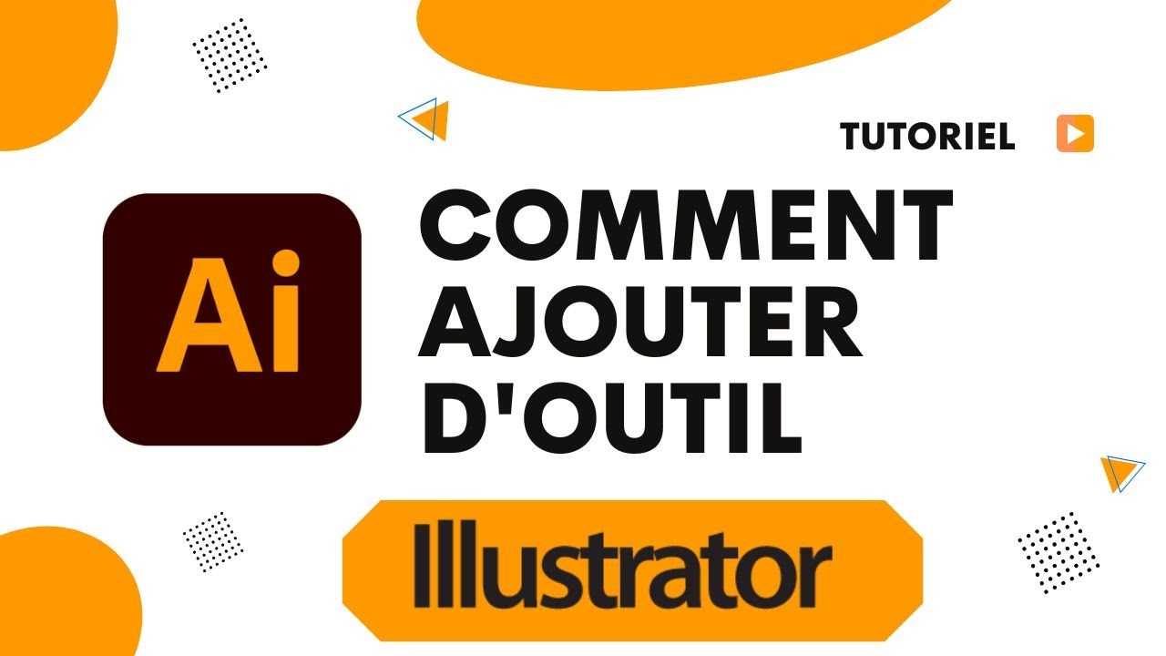 Comment ajouter des outils à la barre d’outils dans Illustrator - YouTube