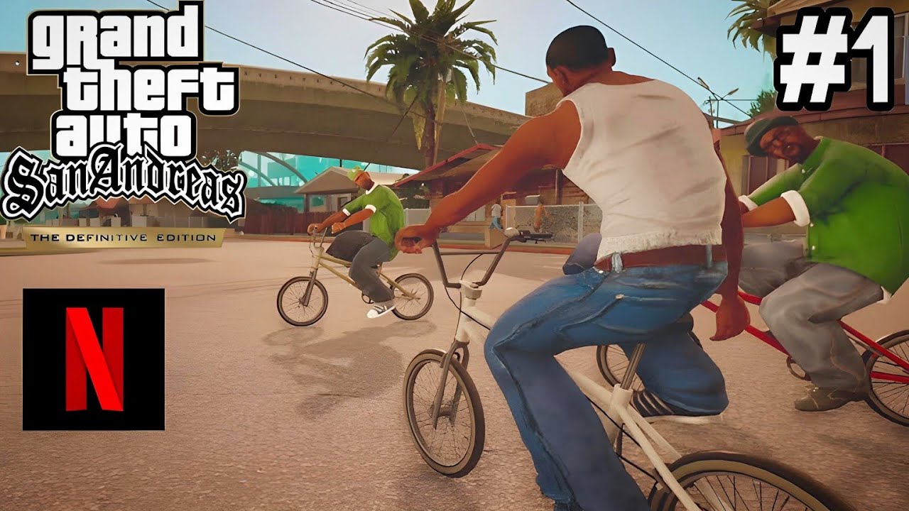 GTA: San Andreas Definitive Edition || Playing Gta San Andreas on ...