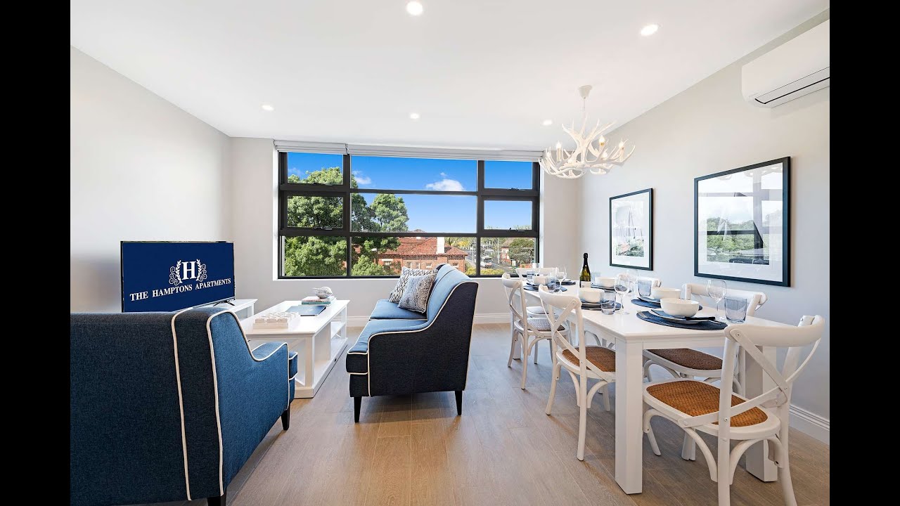 1 Bed Standard Apartment in The Hamptons Apartments St Kilda Video ...
