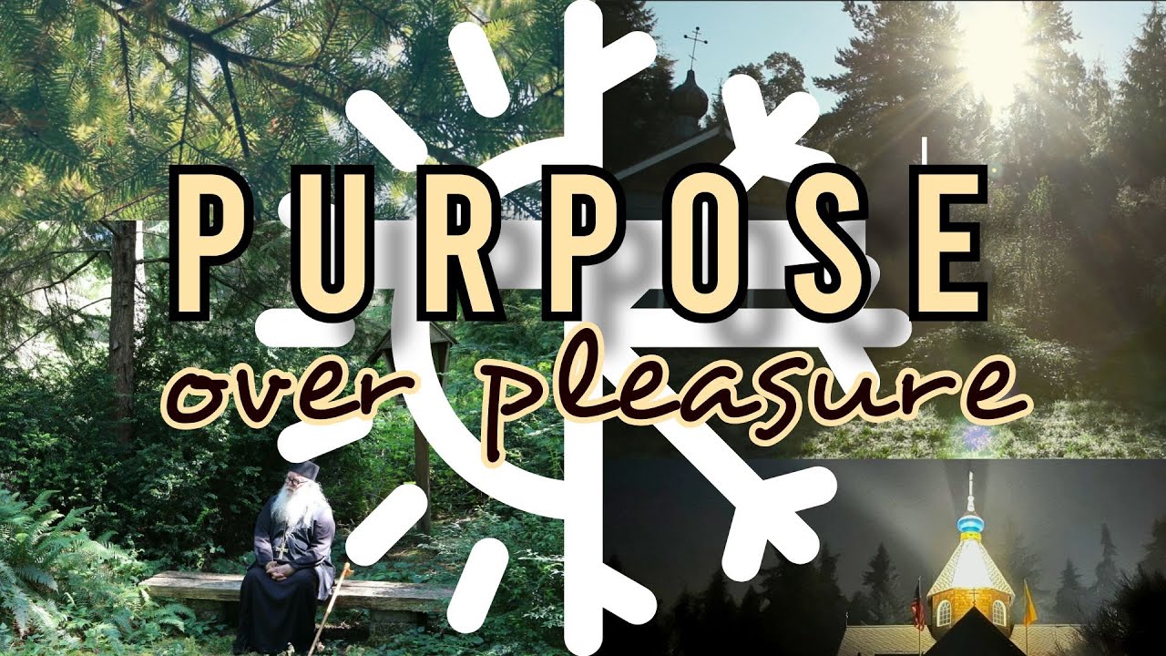 Purpose Over Pleasure - YouTube
