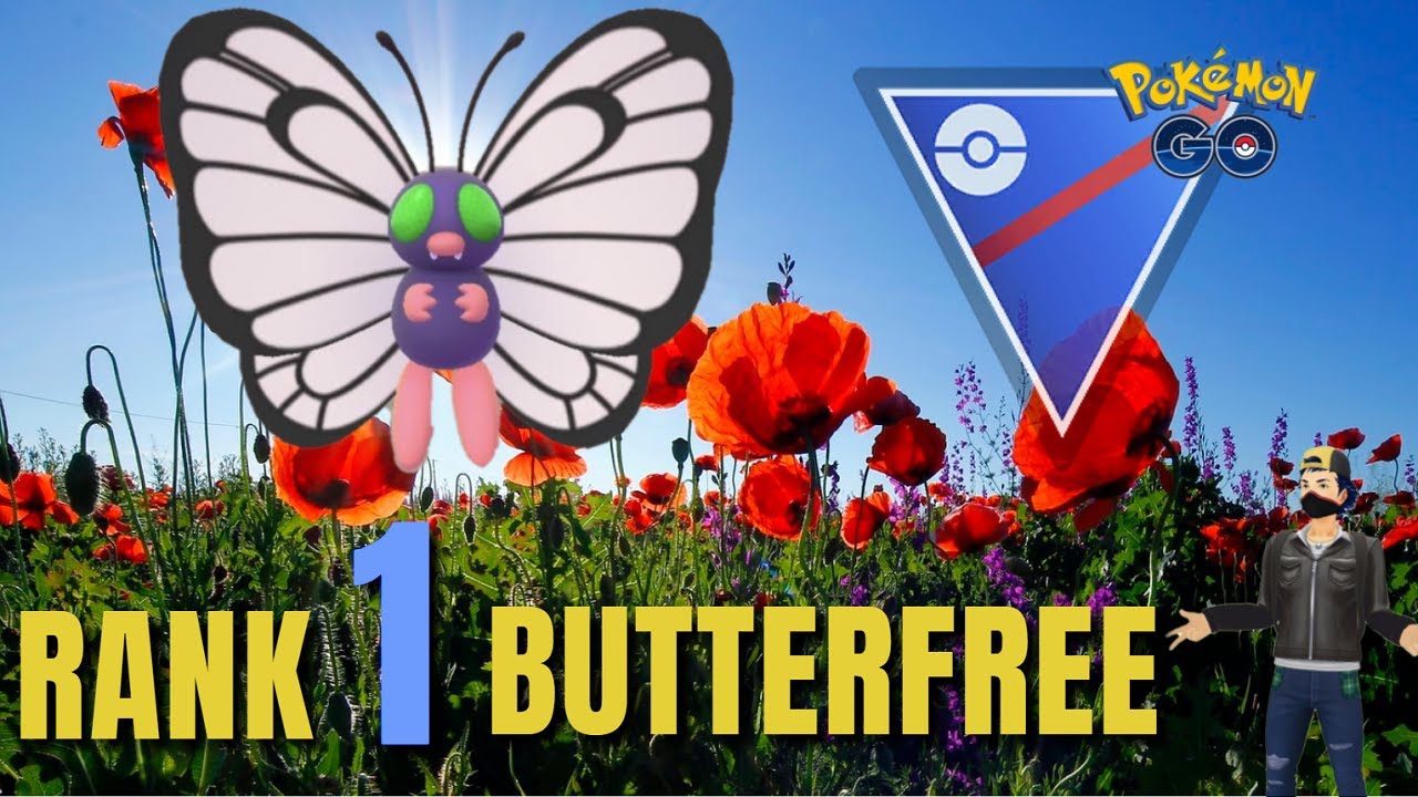 Rank 1 *SHINY* Butterfree Enters The Great League | Pokemon Go Battle ...