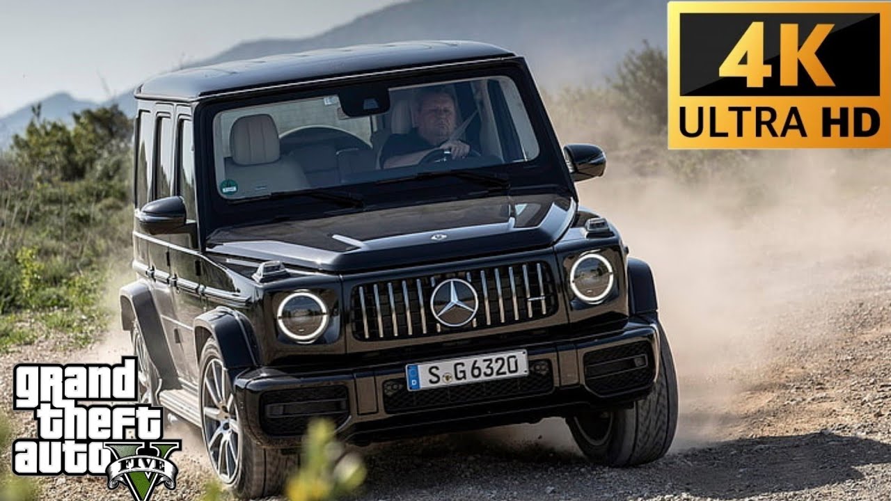 Grand Theft Auto 5 Redux 4k Ultra Graphics-Mercedes-Benz AMG G 63 ...