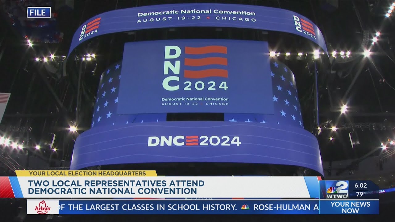 Local representatives attend Democratic National Convention - YouTube