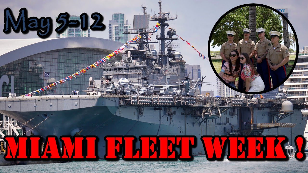 Navy, Marines, and Coast Guard Invade Miami for Fleet Week ! (Military ...