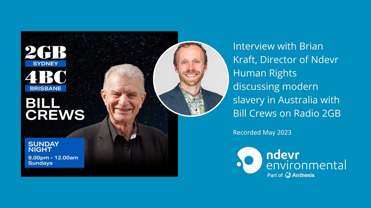 Modern Slavery in Australia - Interview with Brian Kraft - YouTube