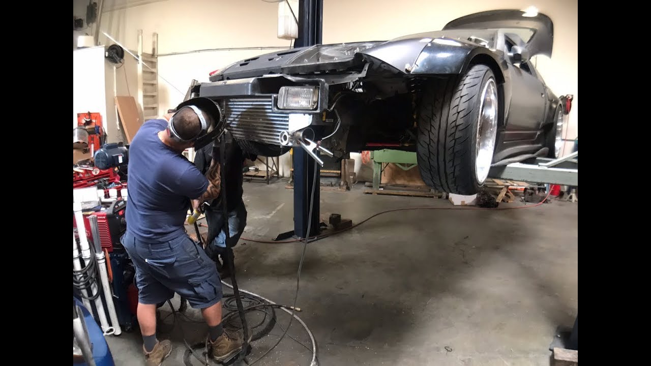 SR20 300ZX intercooler, piping and dual bov’s - YouTube