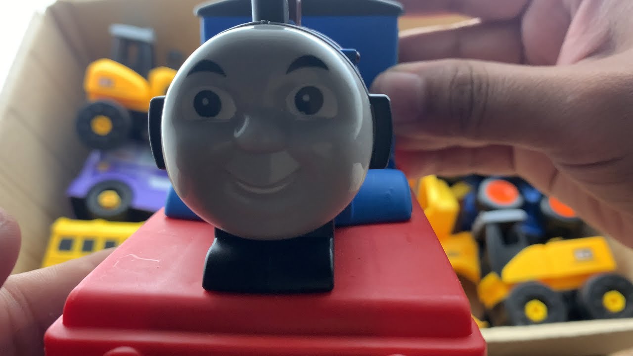 Box of Toys! Construction Vehicles , Thomas train , Excavator ...