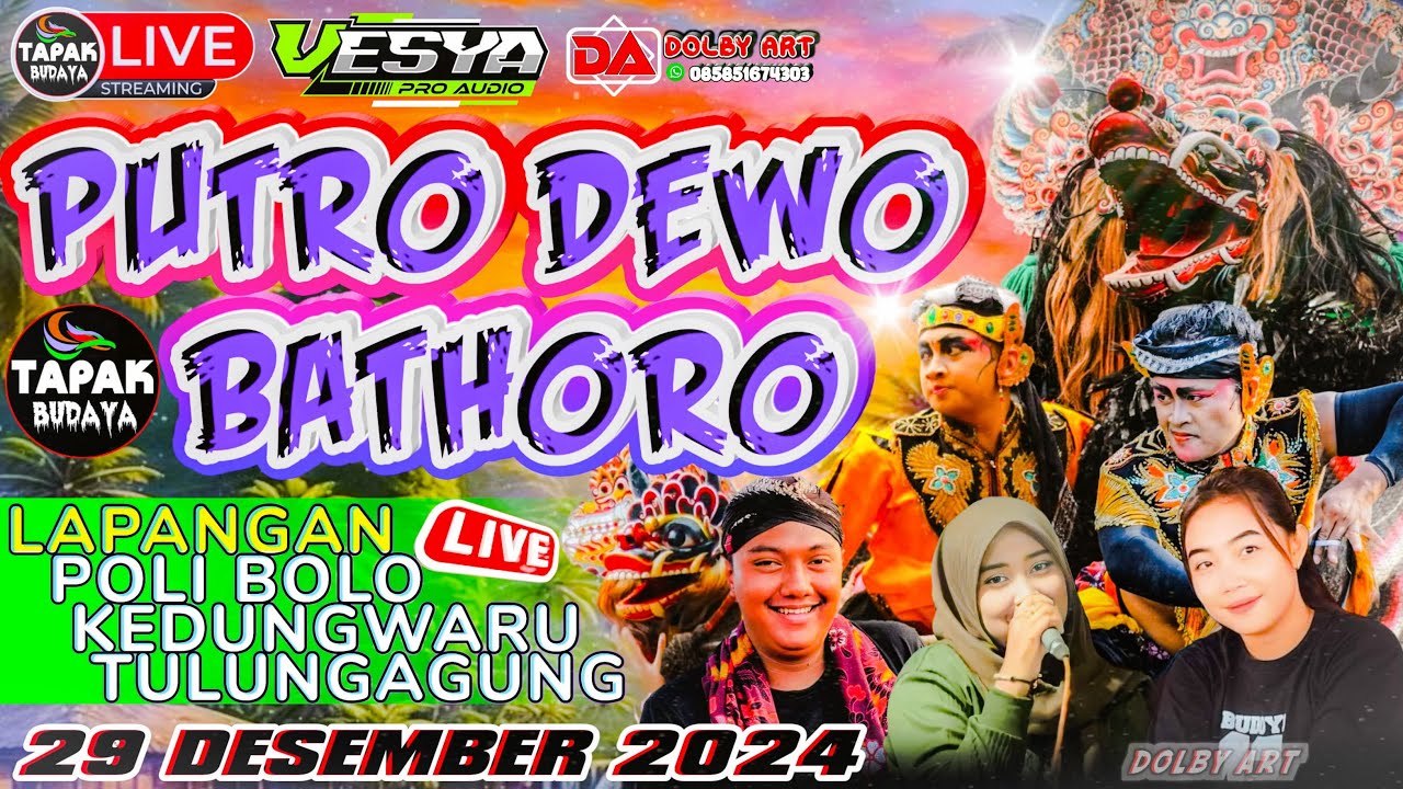 Live Jaranan hari ini PUTRO DEWO BATHORO ~ Boro, Kedungwaru ~ VESYA Pro ...