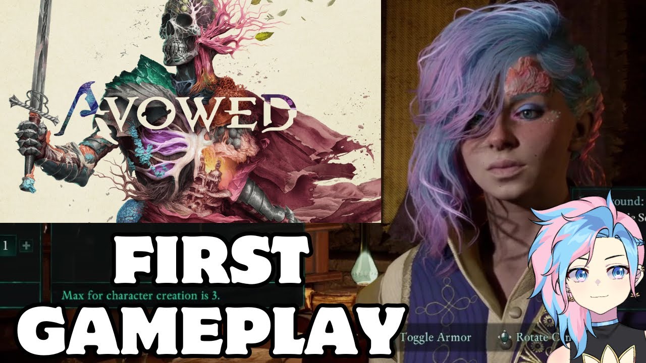 [VOD] Avowed First Gameplay | Character Creation & Tutorial | Avowed ...