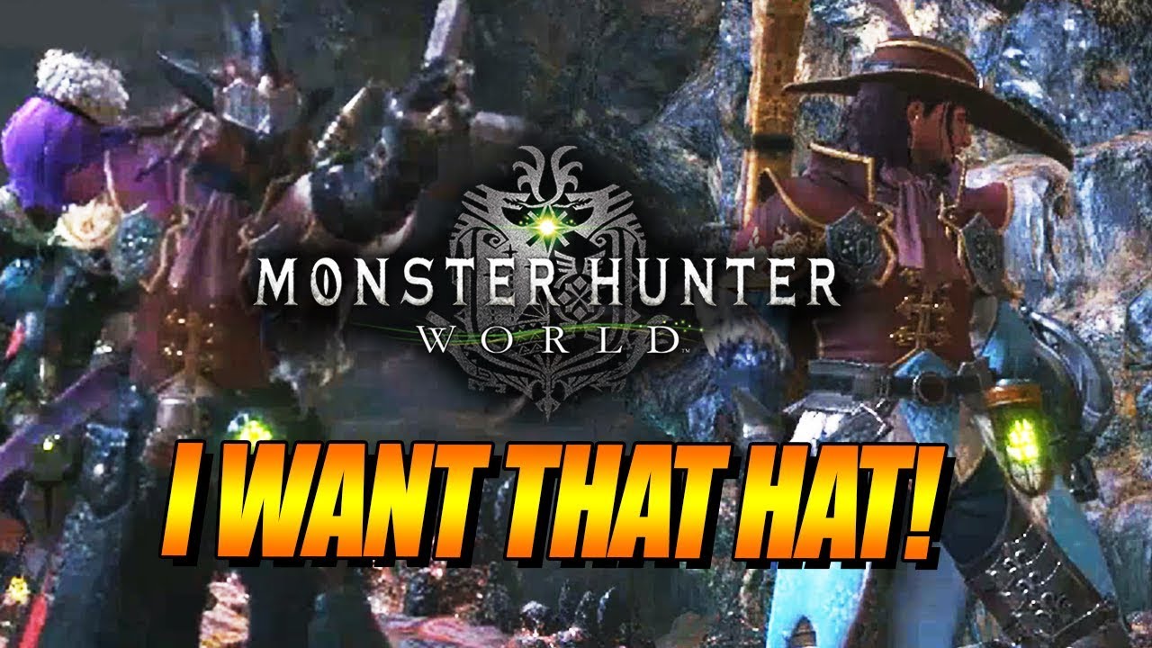 I WANT THAT HAT! : Max Plays - MONSTER HUNTER WORLD (Ep 4) - YouTube