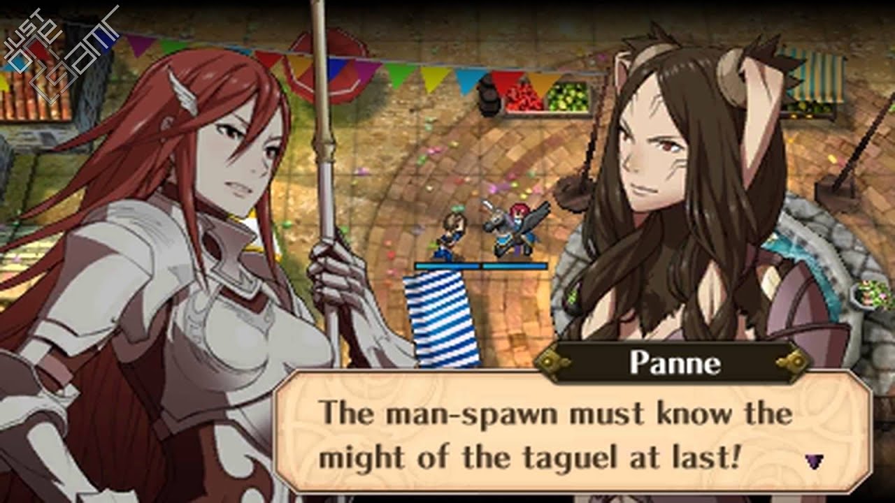 Fire Emblem Awakening - Cordelia & Panne Harvest Scramble Conversations ...
