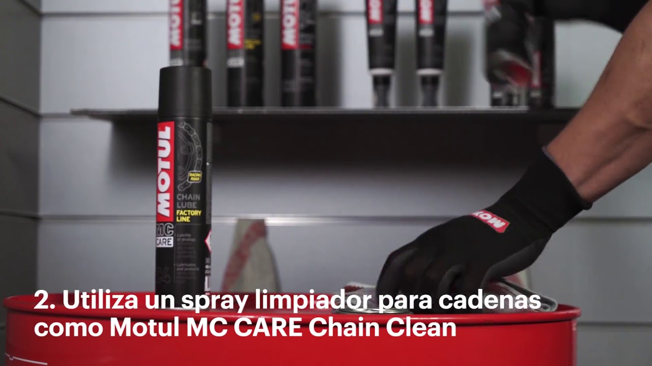 [MOTUL IBERICA] Motul chain clean - YouTube
