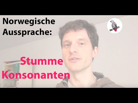 Norwegische Aussprache: stumme Konsonanten (Konsonanten, die nicht ausgesprochen werden)