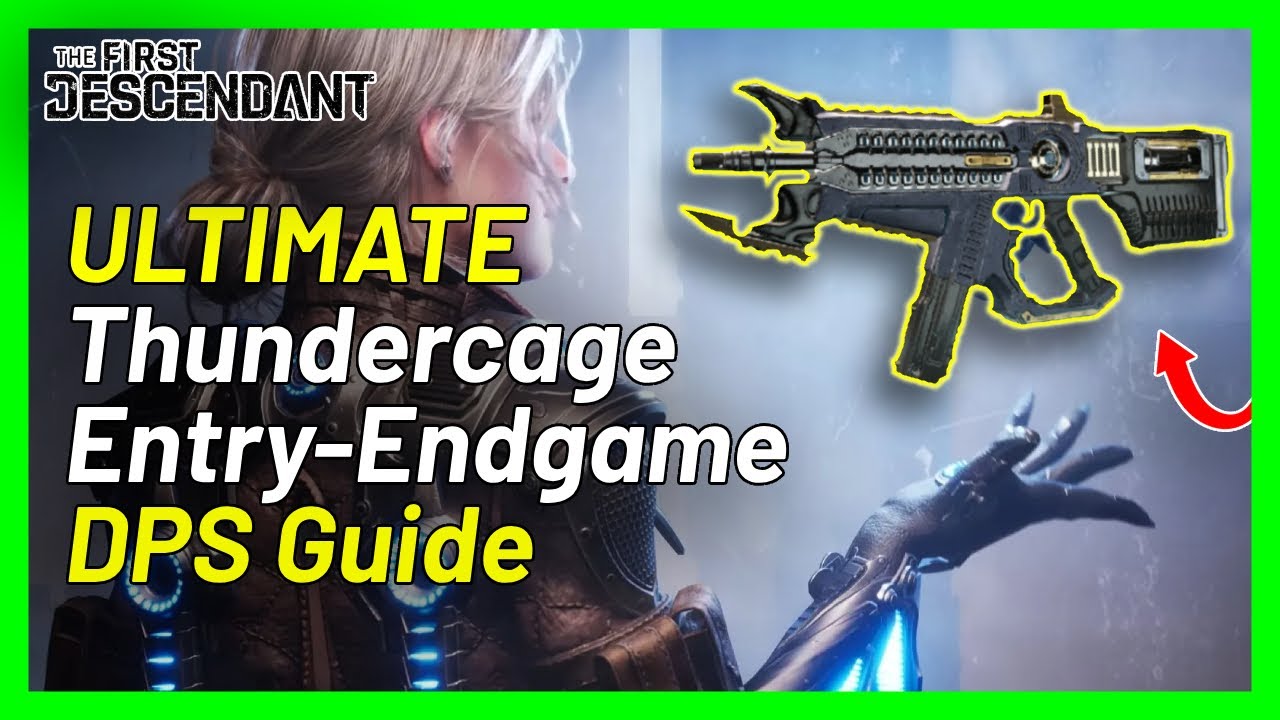 NEW In-Depth Thundercage Build Guide Early Game - End Game | The First ...