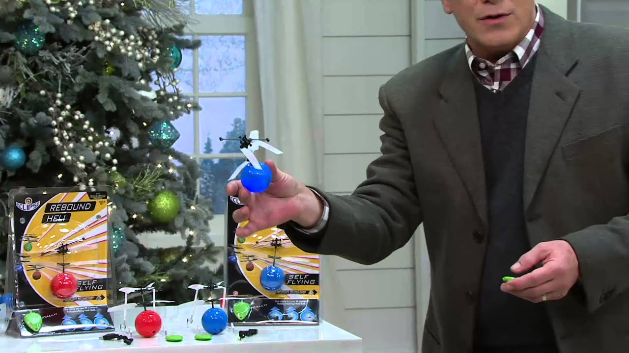 Set of Two Infrared Light Up Rebound Hovering Flying Spheres on QVC ...