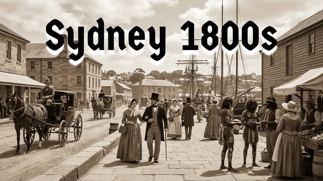 Sydney 1800s – AI Reconstruction | A Cinematic Journey into Colonial ...