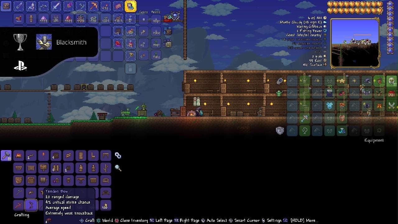 Terraria: Blacksmith - YouTube