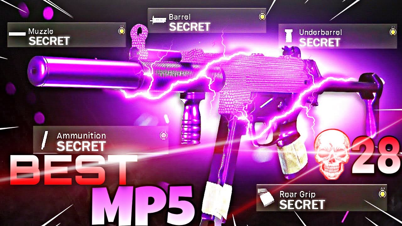 THE BEST SMG in SEASON 6! BEST CW MP5 CLASS SETUP (Cold War Warzone ...