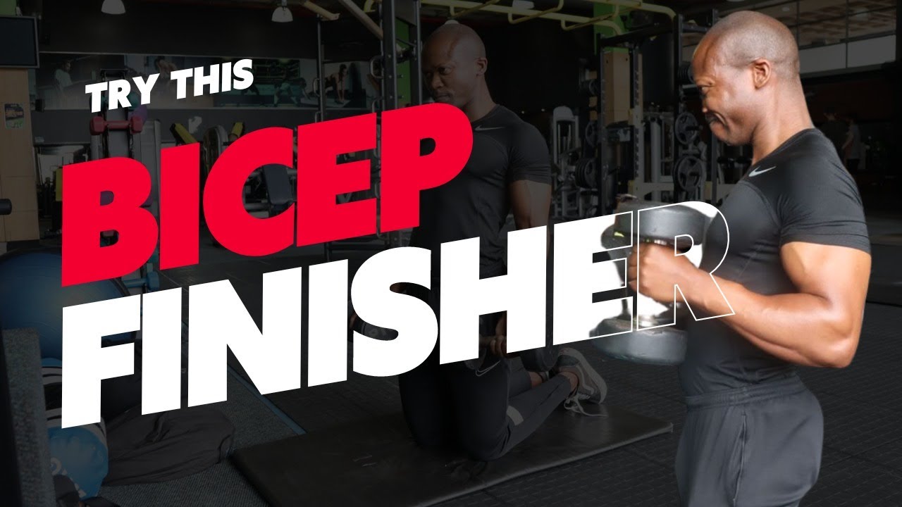 8 MINS BICEP FINISHER - YouTube