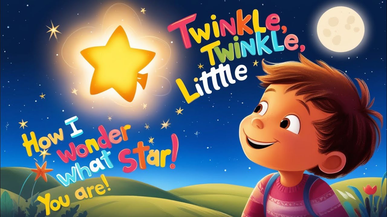"Magical Twinkle Twinkle Little Star Song for Kids | Perfect Nursery ...