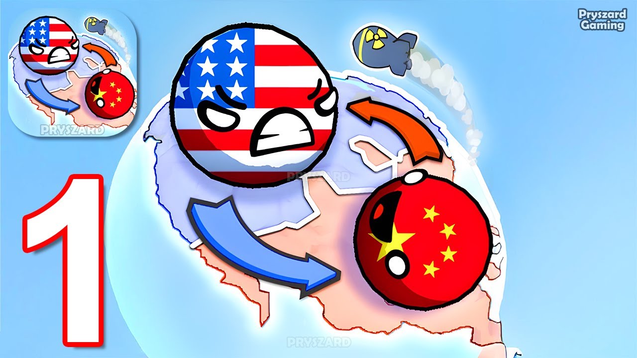 Country Balls: World Battle - Gameplay Walkthrough Part 1 Ball Army ...