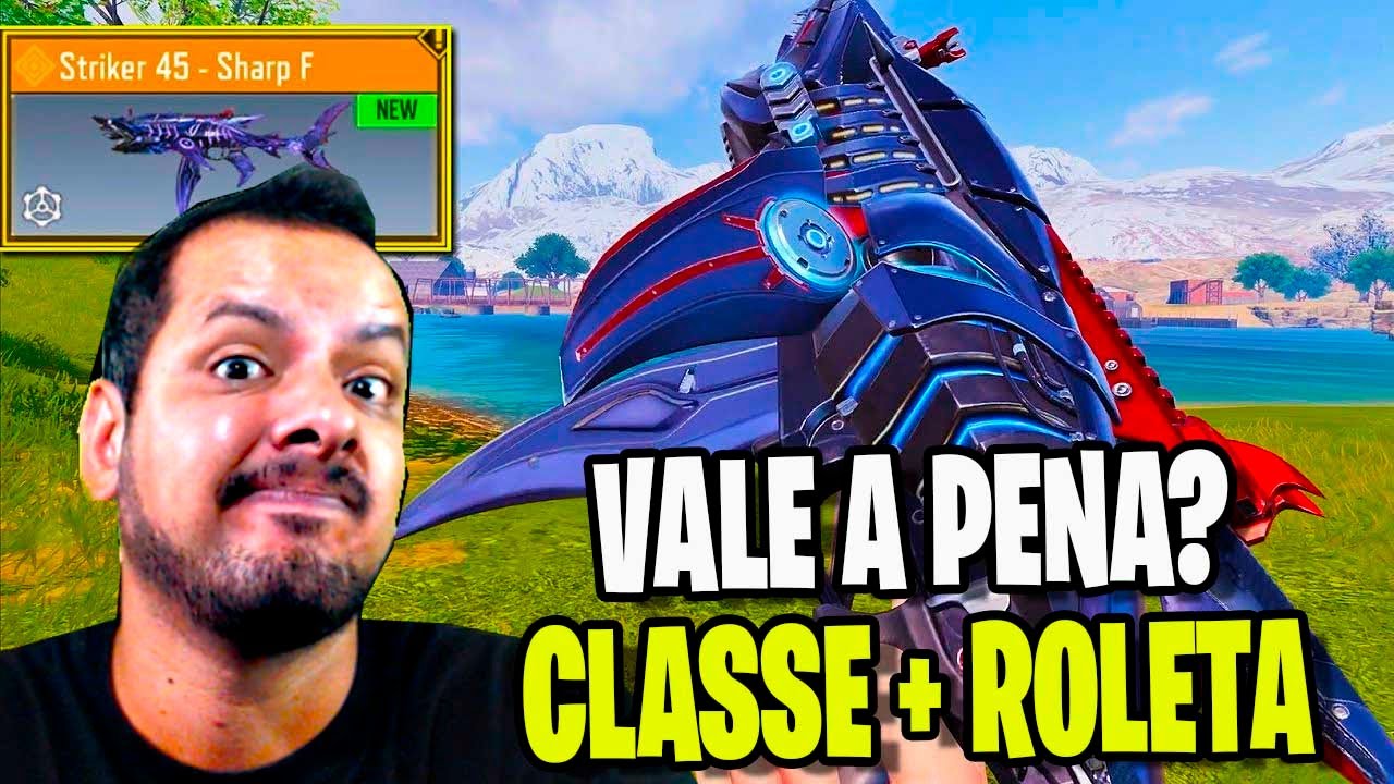 NOVA STRIKER 45 TA META? NO CALL OF DUTY MOBILE ZERANDO ROLETA LENDARIA ...