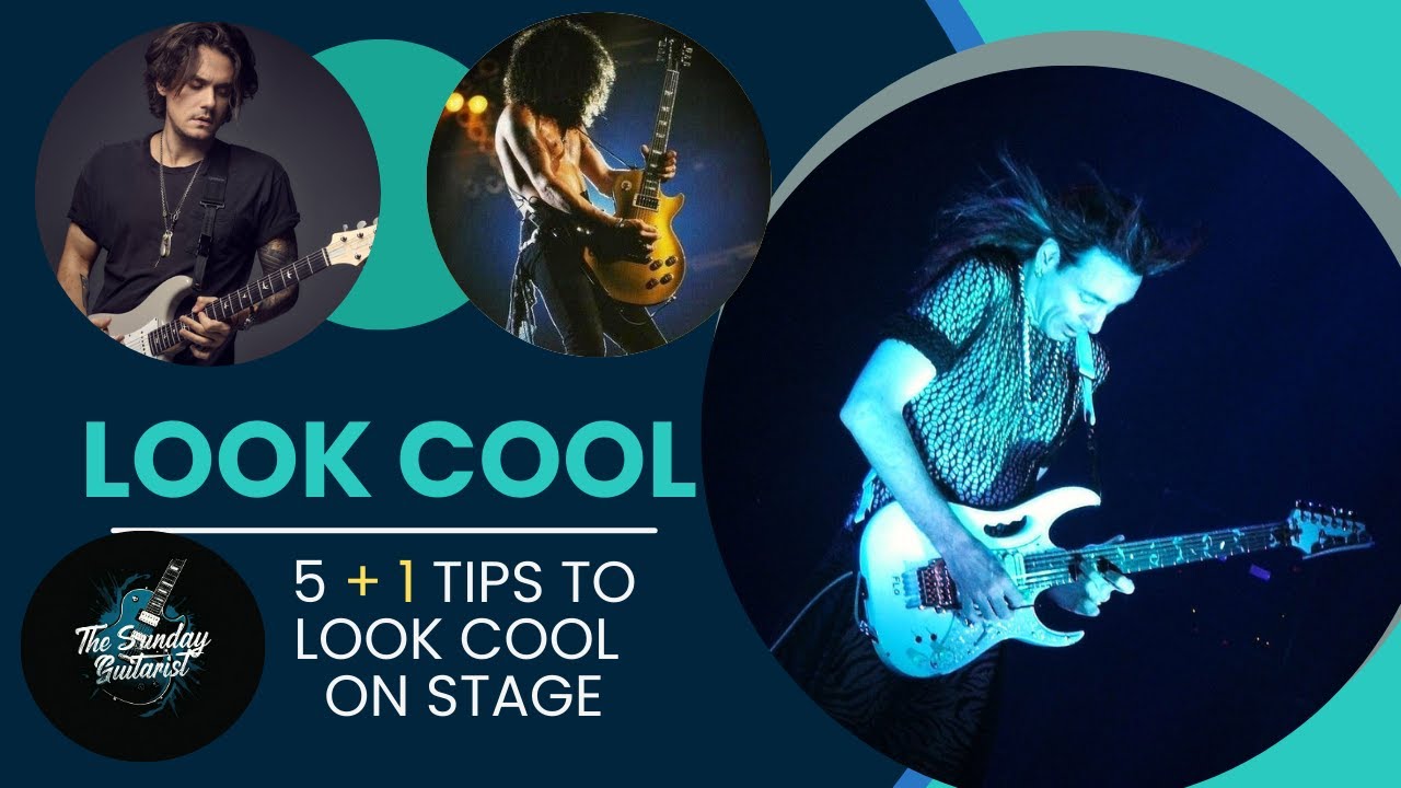 LOOK COOL: 5+1 TIPS TO LOOK COOL ON STAGE - YouTube