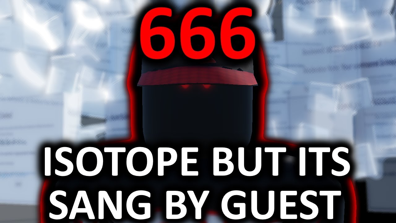 BANNED [FNF Lullaby Isotope but its sang by Roblox Guest 666] - YouTube