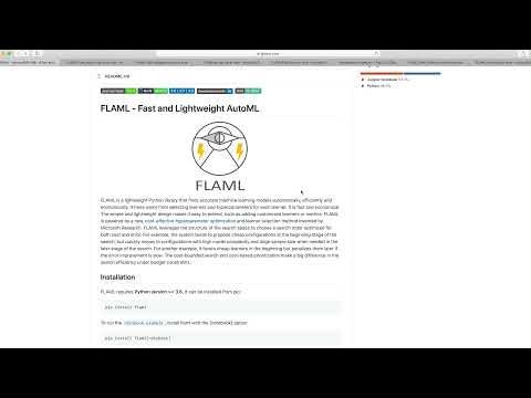Fast and lightweight AutoML (FLAML) with different levels of customization - YouTube
