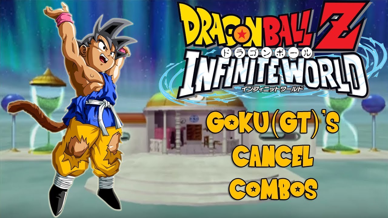 DBZ Infinite World (PS2) - Goku(GT)'s Cancel Combos - YouTube