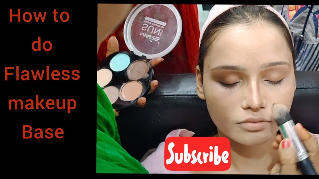 super easy makeup base tutorial || makeup base kaise banaye - YouTube