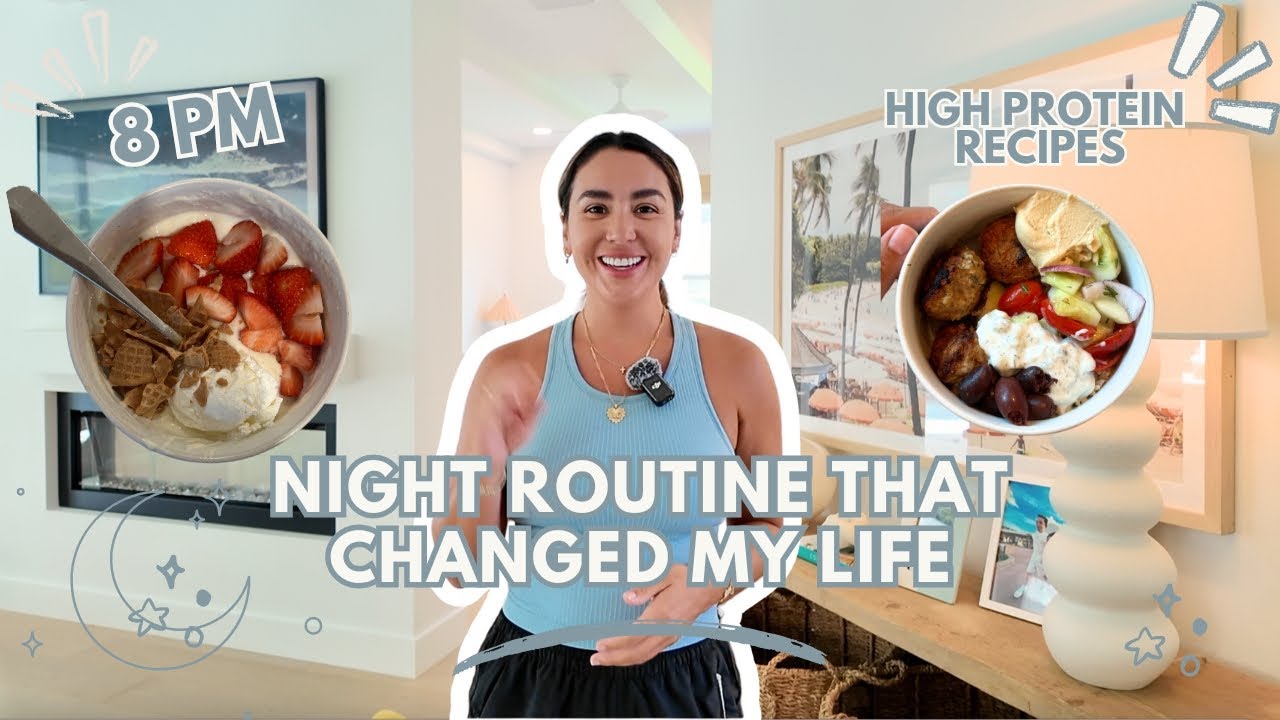 NIGHT ROUTINE THAT CHANGED MY LIFE | EASY & PRODUCTIVE + HEALTHY ...