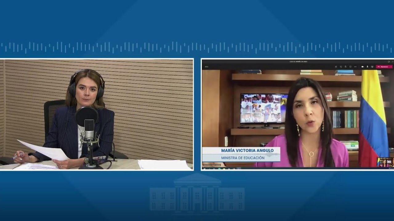 Entrevista a María Victoria Angulo, Ministra de Educación en Casa de ...
