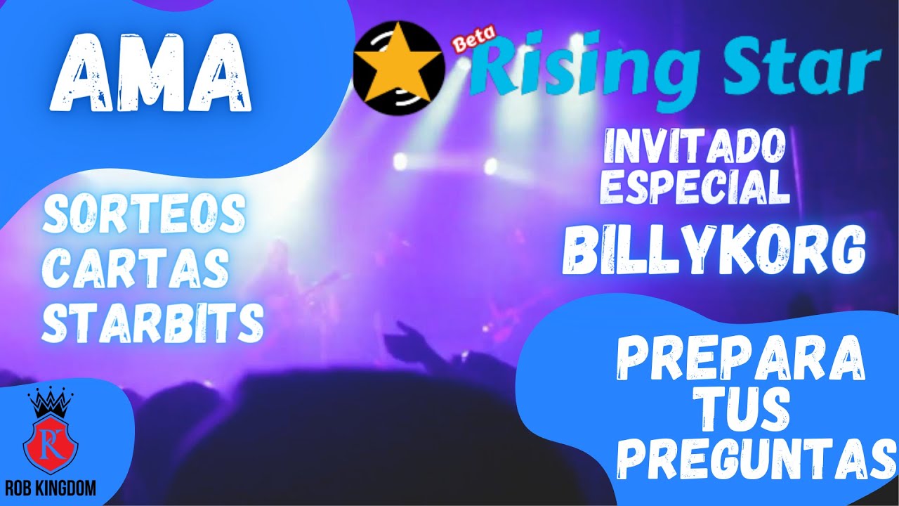RISING STAR AMA. DIVERSION Y SORTEOS EN VIVO. - YouTube