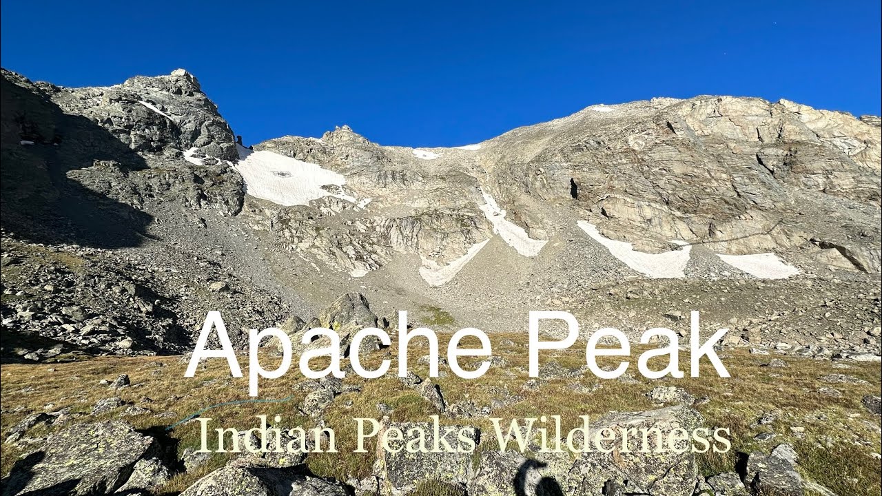 Apache Peak, Indian Peaks Wilderness, Colorado - YouTube