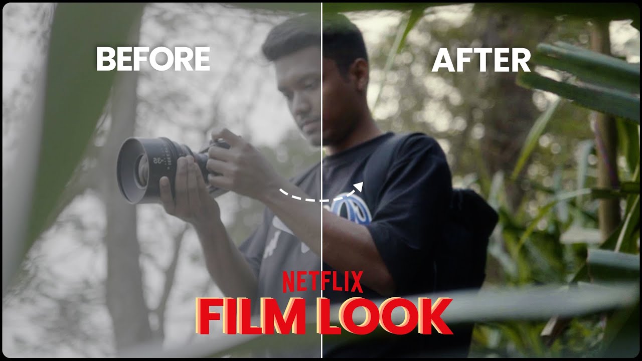 How to achieve the Netflix FILM LOOK - YouTube