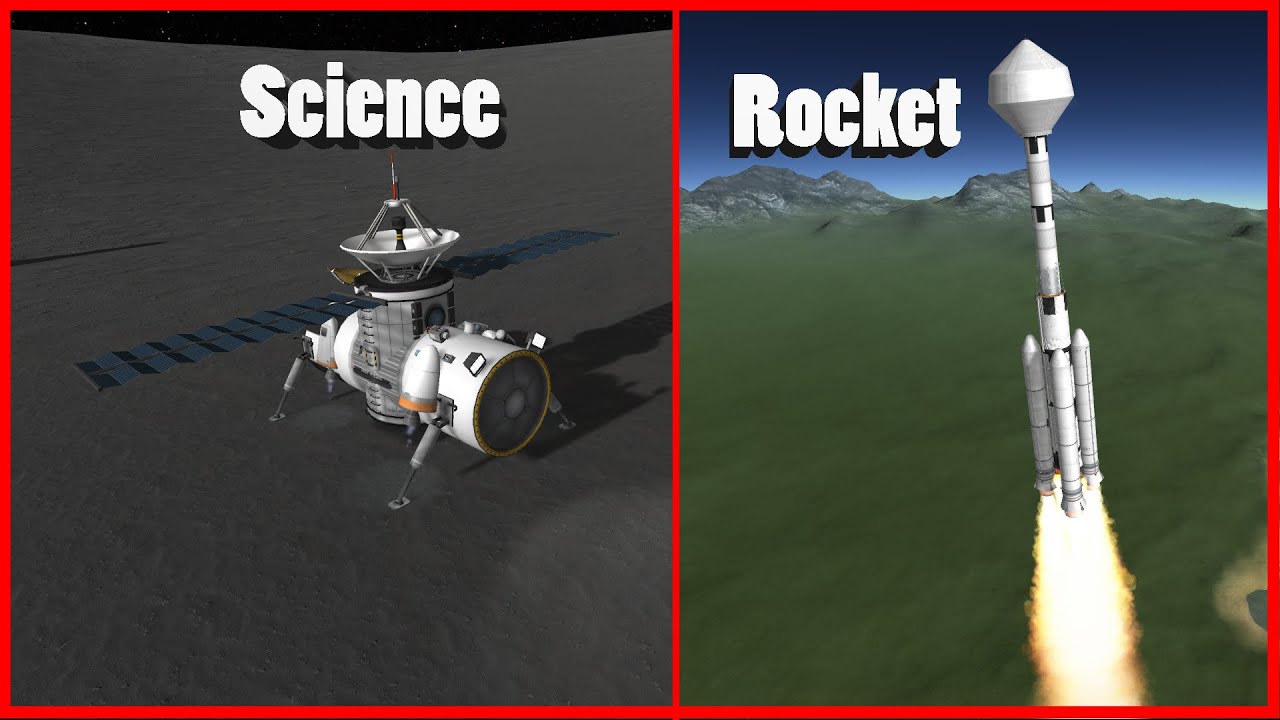 Getting a science probe to the Mun in kerbal space program! - YouTube