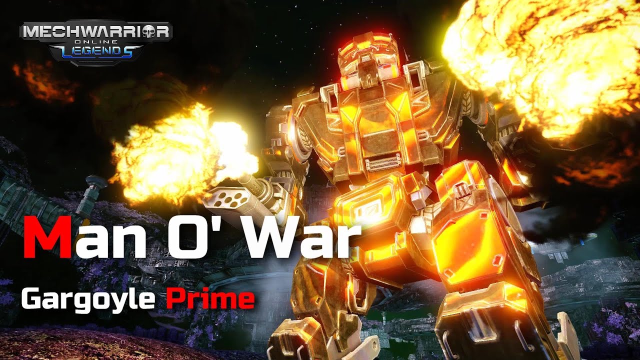 Mechwarrior Online | Gargoyle Prime - Man O' War - YouTube
