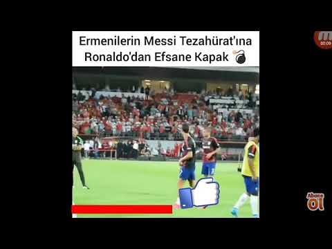 Ermenilerin Messi Tezaruatına Ronaldo'dan Efsane Kapak