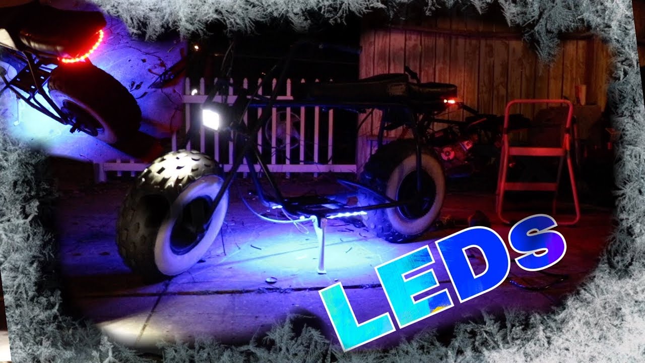 How to set up Lights on a Minibike - YouTube