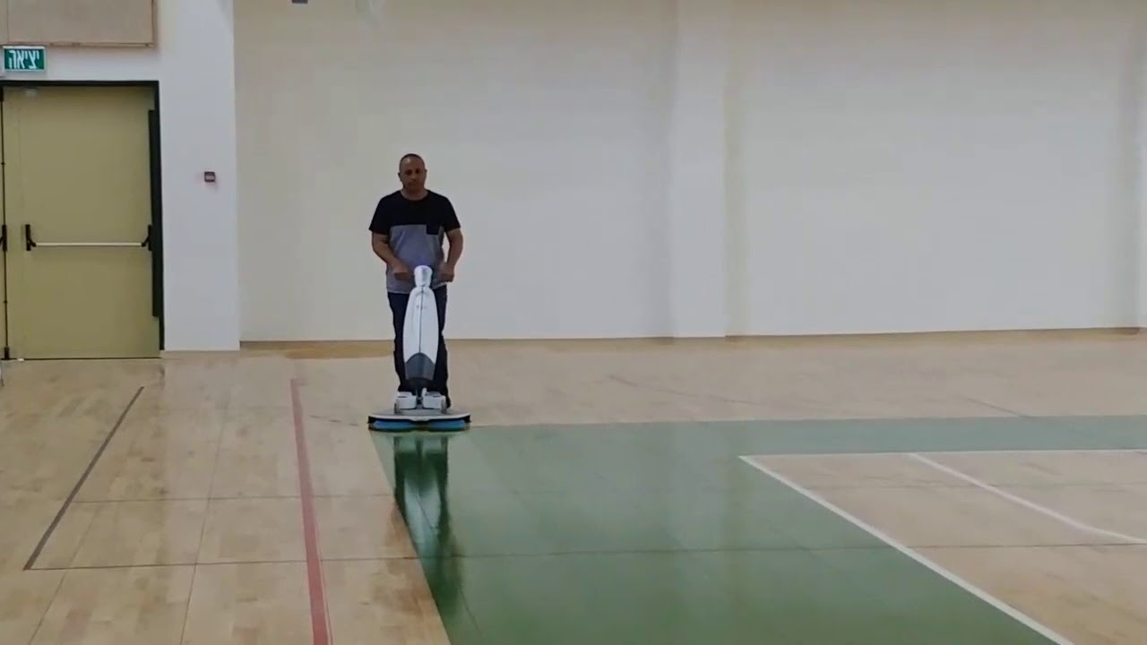 I-mop sport hall cleaing - YouTube