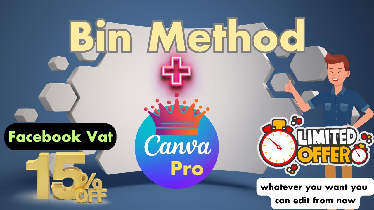 Bin Method + Canva pro। 100% working। Reasonable price। Digital Product ...