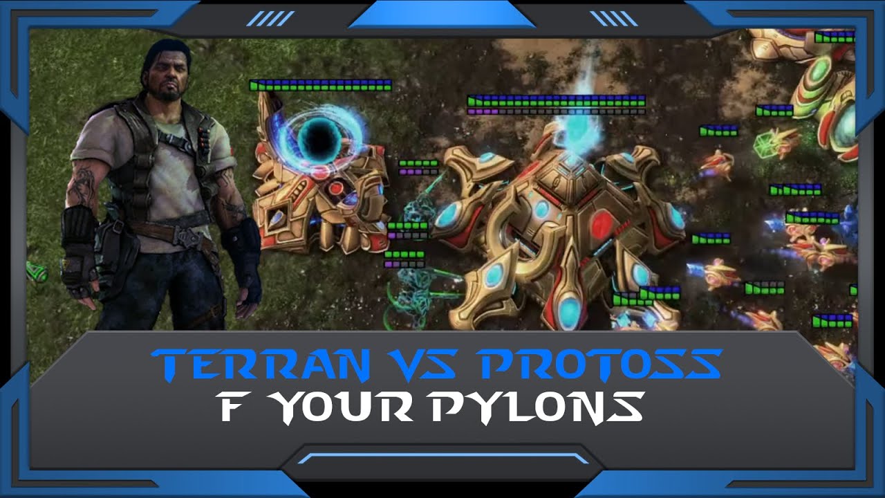 StarCraft 2 (RuFF Highlight): F Your Pylons - YouTube