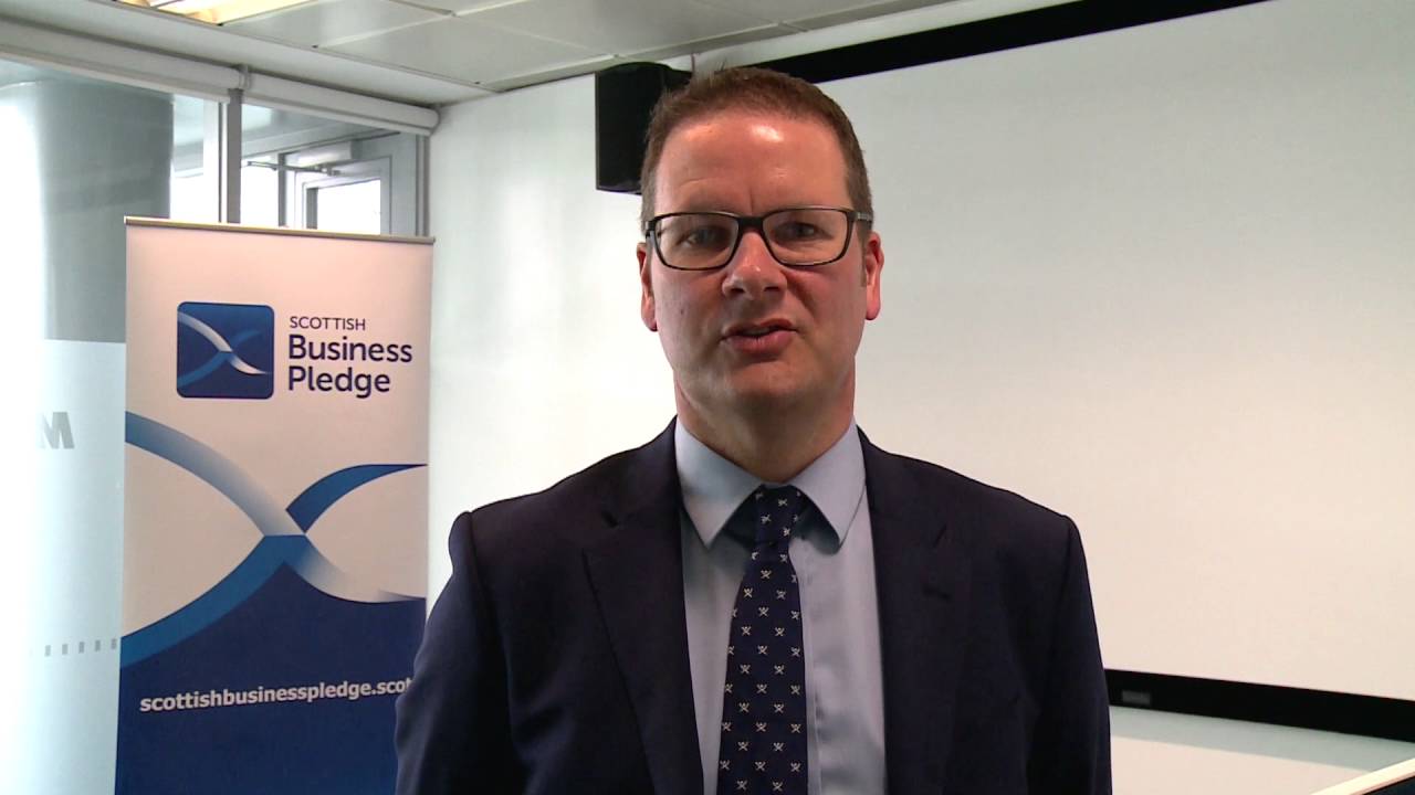 Alex Barr Scottish Business Pledge - YouTube