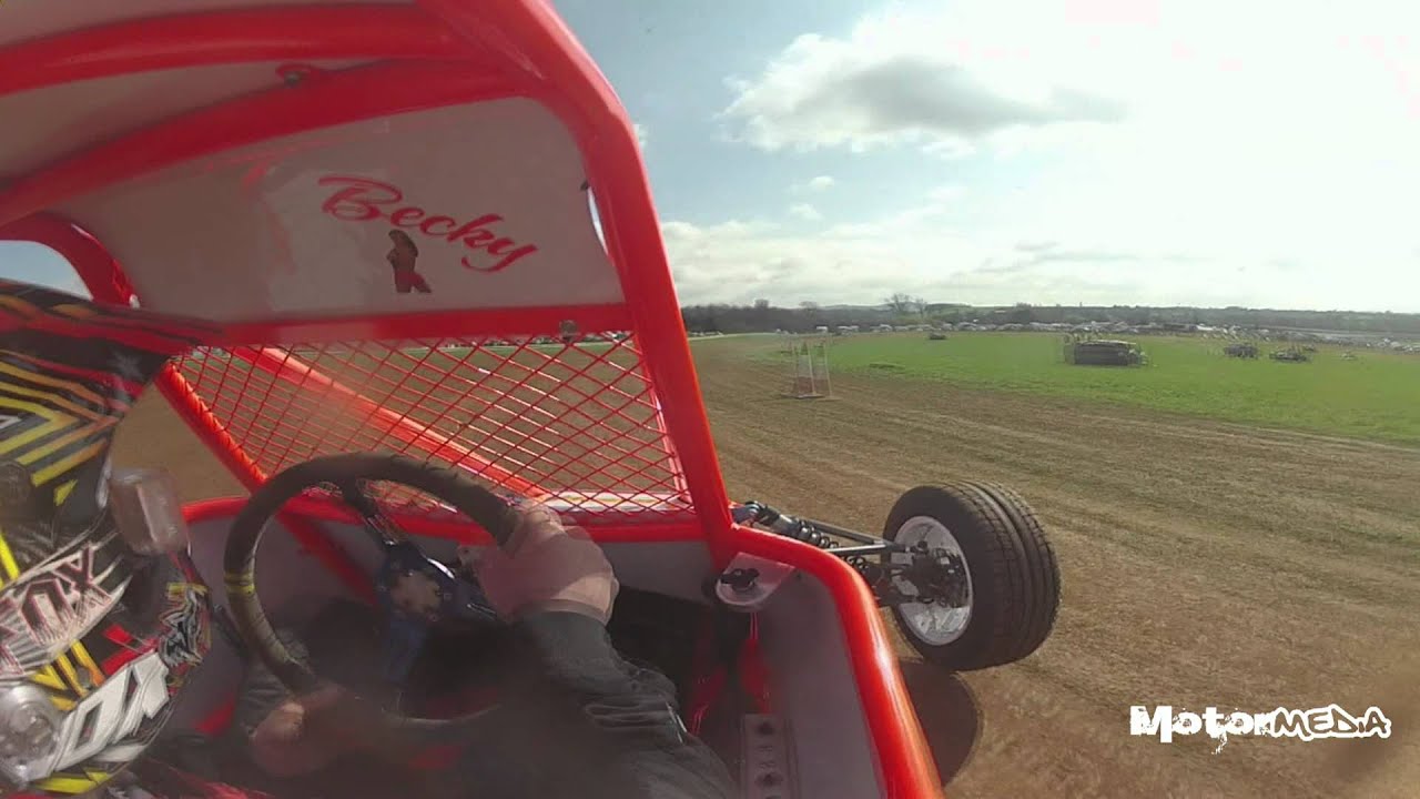 Tom Lewis BC55 Autograss Onboard - YouTube