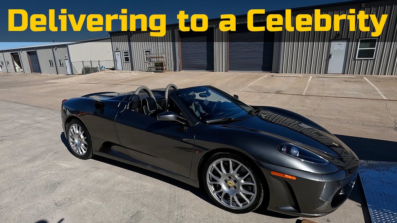 Delivering a Ferrari F430 to a Famous Client - Dan's Vlog #4 - YouTube