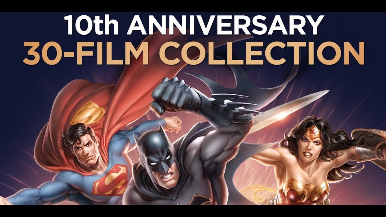 DC Universe 10th anniversary collection set - YouTube